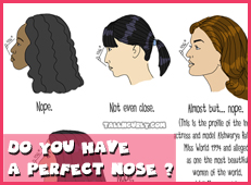 Do you have a perfect nose ? - Tall N Curly™